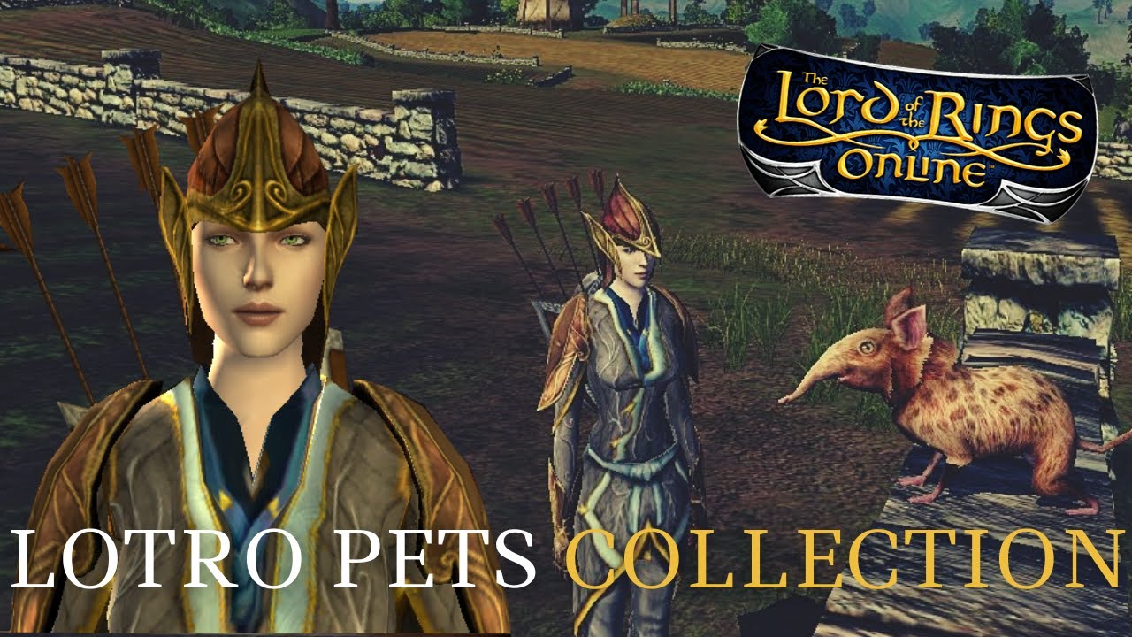 LOTRO PETS - Lord of The Rings Pets collection - YouTube