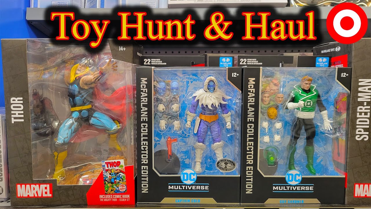 Toy Hunting NEW ACTION FIGURES | ROSS-CON Is BACK - YouTube