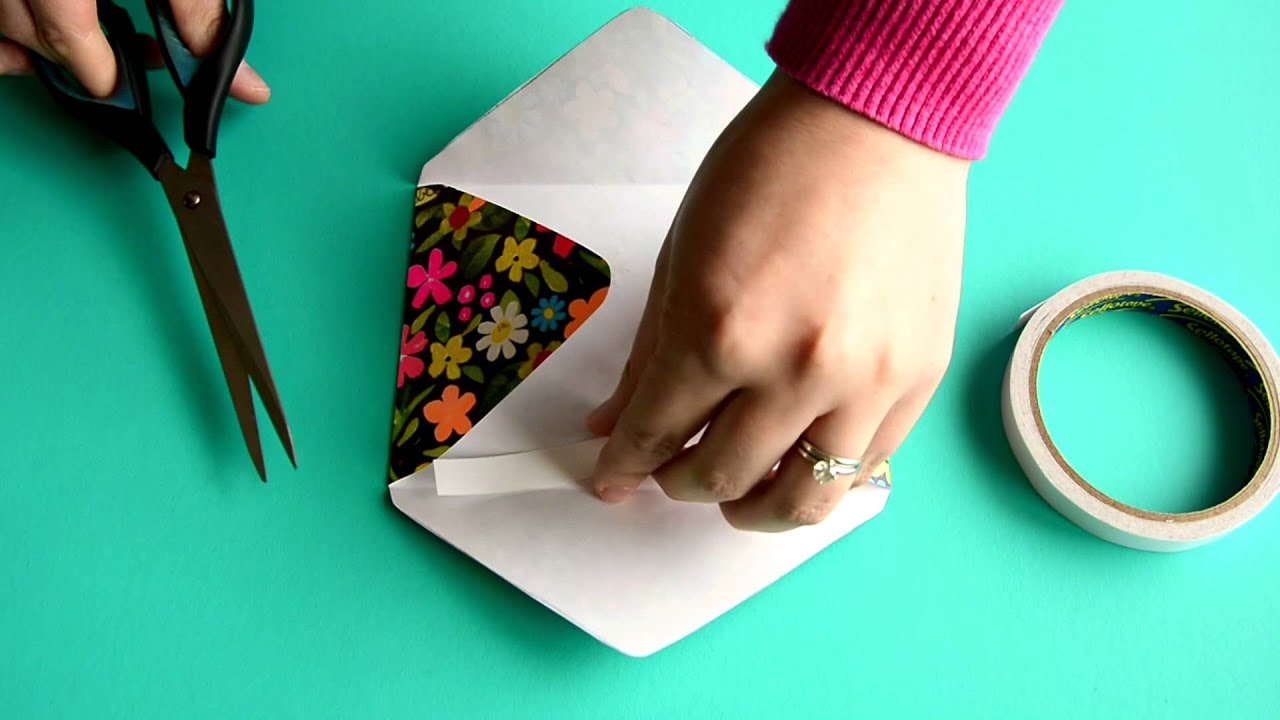 Hello! Hooray! | How to make envelopes - YouTube