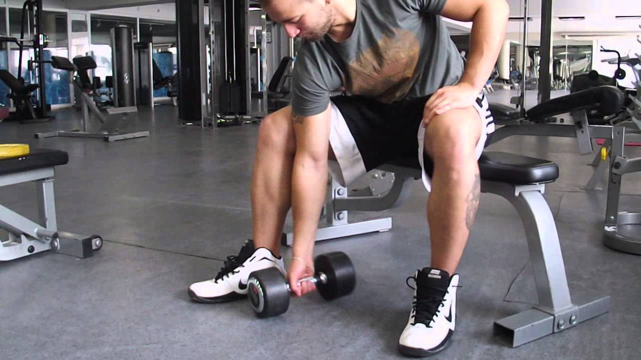 How To: Dumbbell Concentration Curl | Biceps Konsantre Nasıl Yapılır ...
