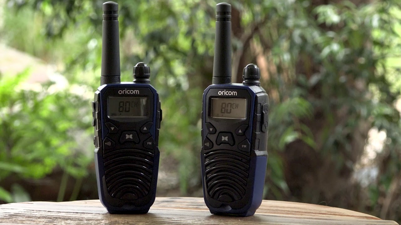 UHF2195 2 watt Handheld UHF CB Radio Twin Pack - YouTube