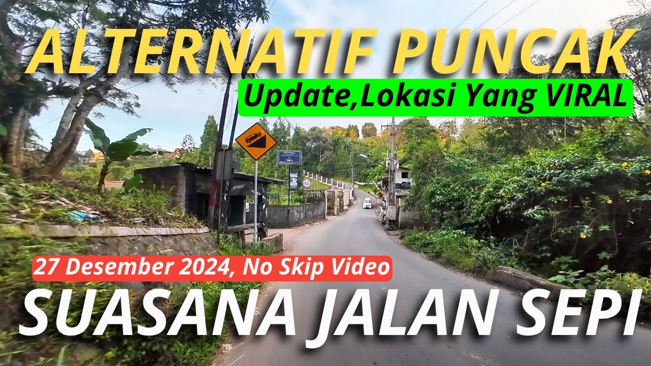 VIRAL‼️Pungli dan Perkel4hian di Alternatif Puncak lagi Rame, Ini Rute Alternatif Puncak Bogor ...