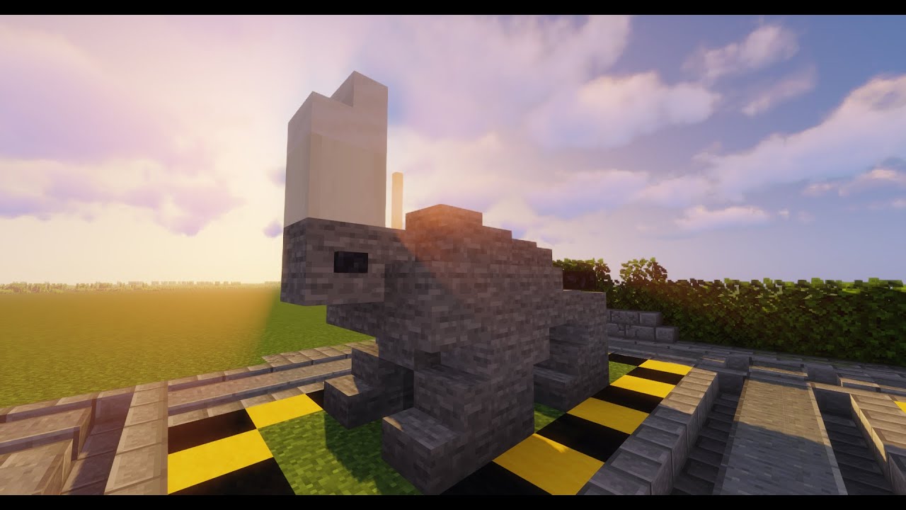 how to build a rhino - Minecraft | Technoshark - YouTube