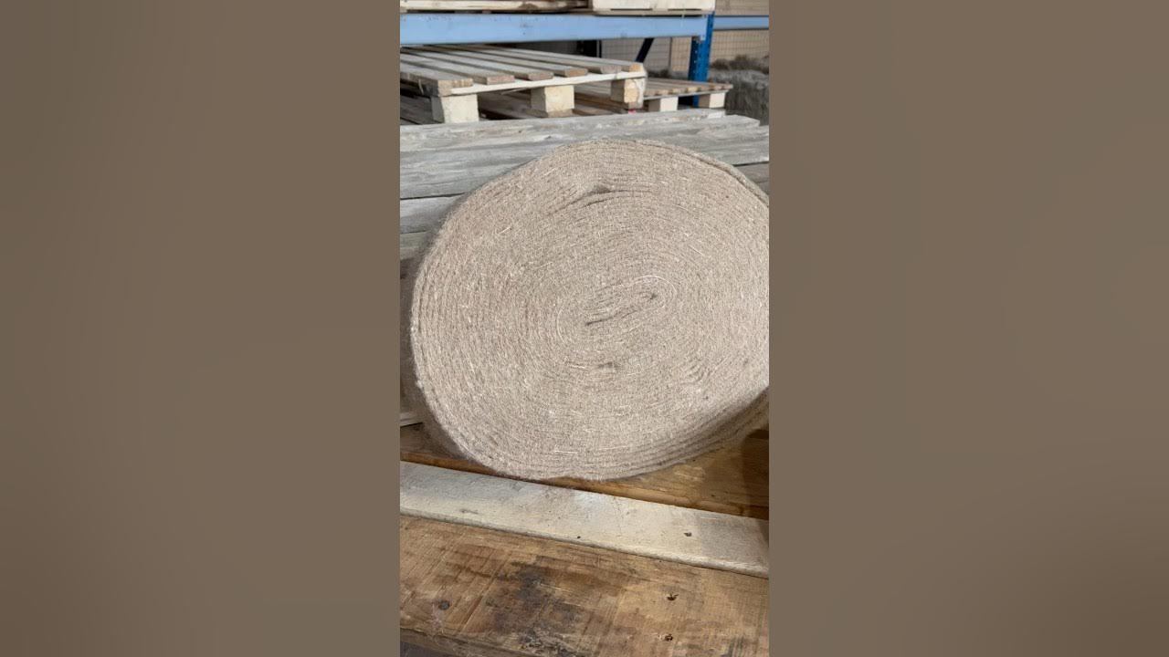 Межвенцовый утеплитель из джута 5-6*80мм/20м - YouTube