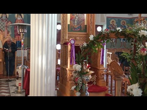 Η Ακολουθια Του Επιταφιου Θρηνου. Ι.Ν. Αγ. Βησσαριωνα Πυλης - YouTube