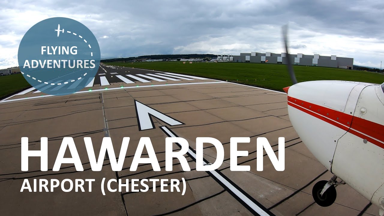 [4K, ATC] Landing at Hawarden (Chester) from Caernarfon - YouTube
