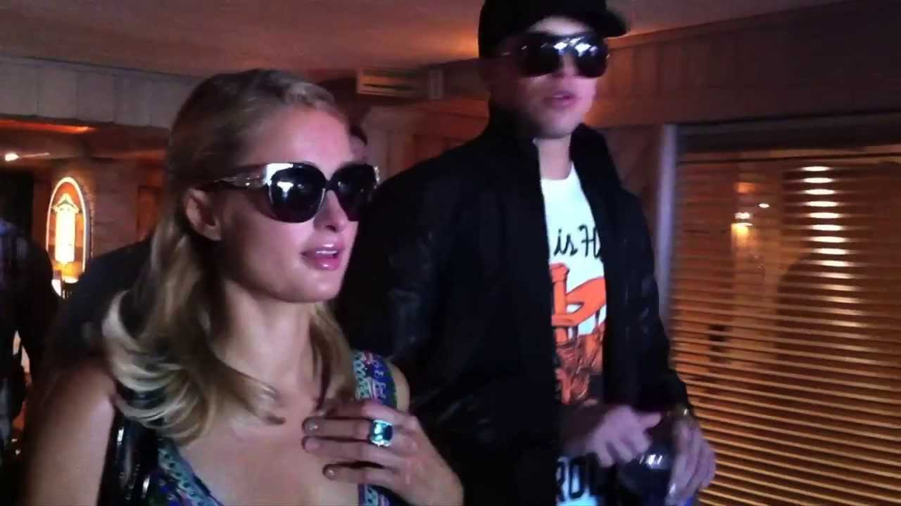 Paris Hilton at Coke Beach with Inertia Tours Spring Break - YouTube