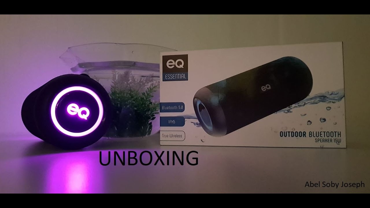 EQ E8-l Unboxing (Abel Soby Joseph) - YouTube