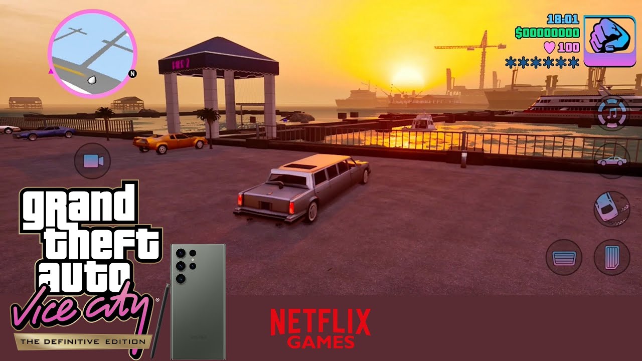 GTA Vice City The Definitive Edition - S23 Ultra Gameplay / Netflix ...