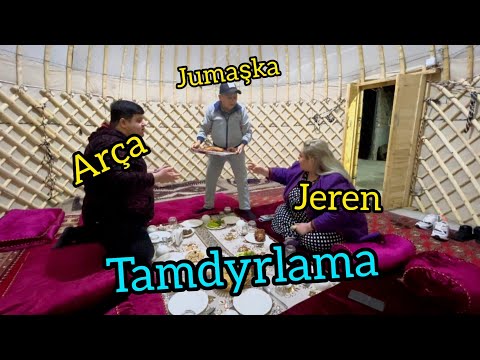 Turkmen prikol.  TAMDYRLAMA....JEREN, ARCA, JUMASKA,🤣 2021