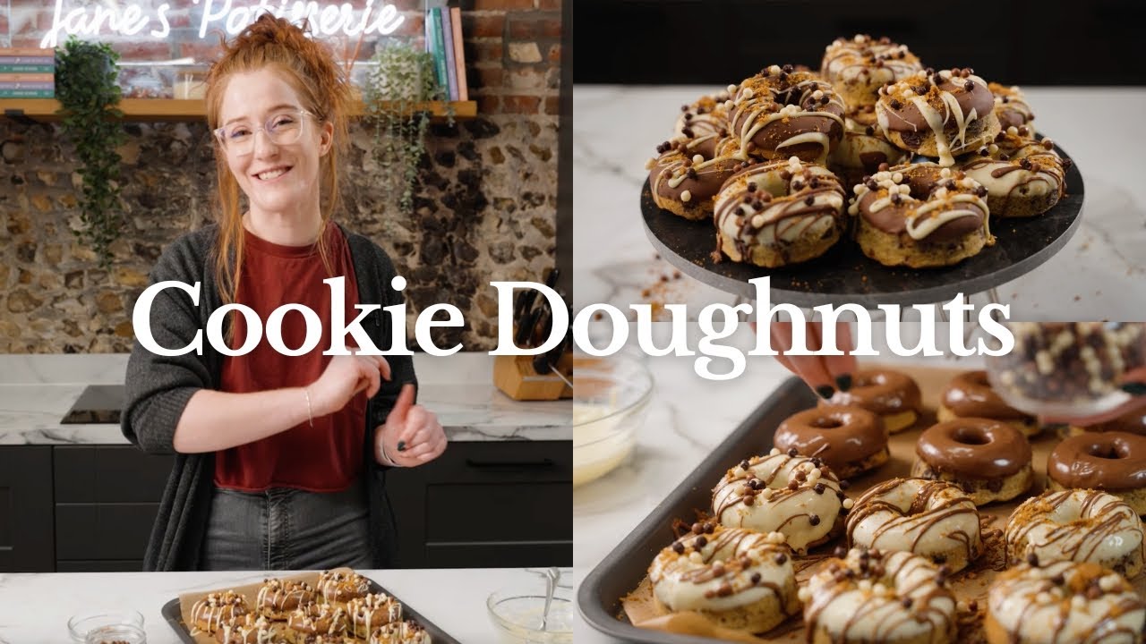 Cookie Doughnuts Recipe | Jane’s Patisserie - YouTube