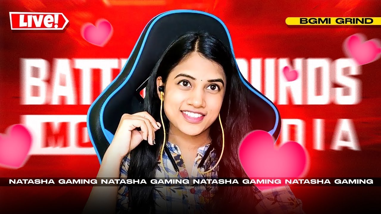 ROOMS With New Update | Natasha Gaming Live With BGMI - YouTube