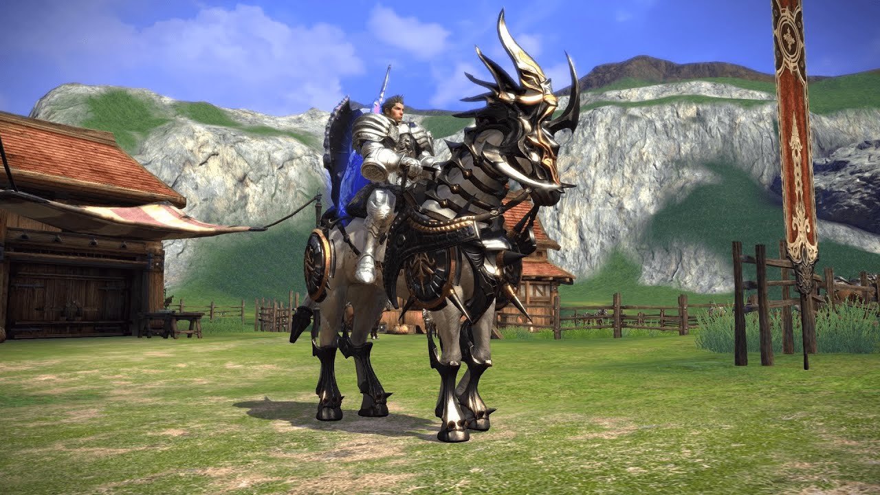 TERA | Summon: Razormane. Elite Horse Mount. - YouTube