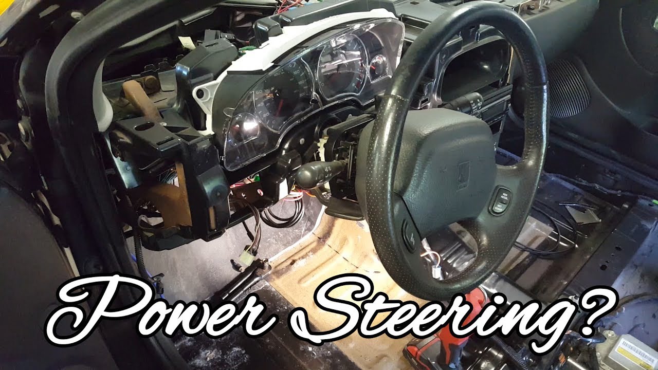 Power Steering Conversion - Sleeper LSJ Saturn Wagon - Pt 10 - YouTube