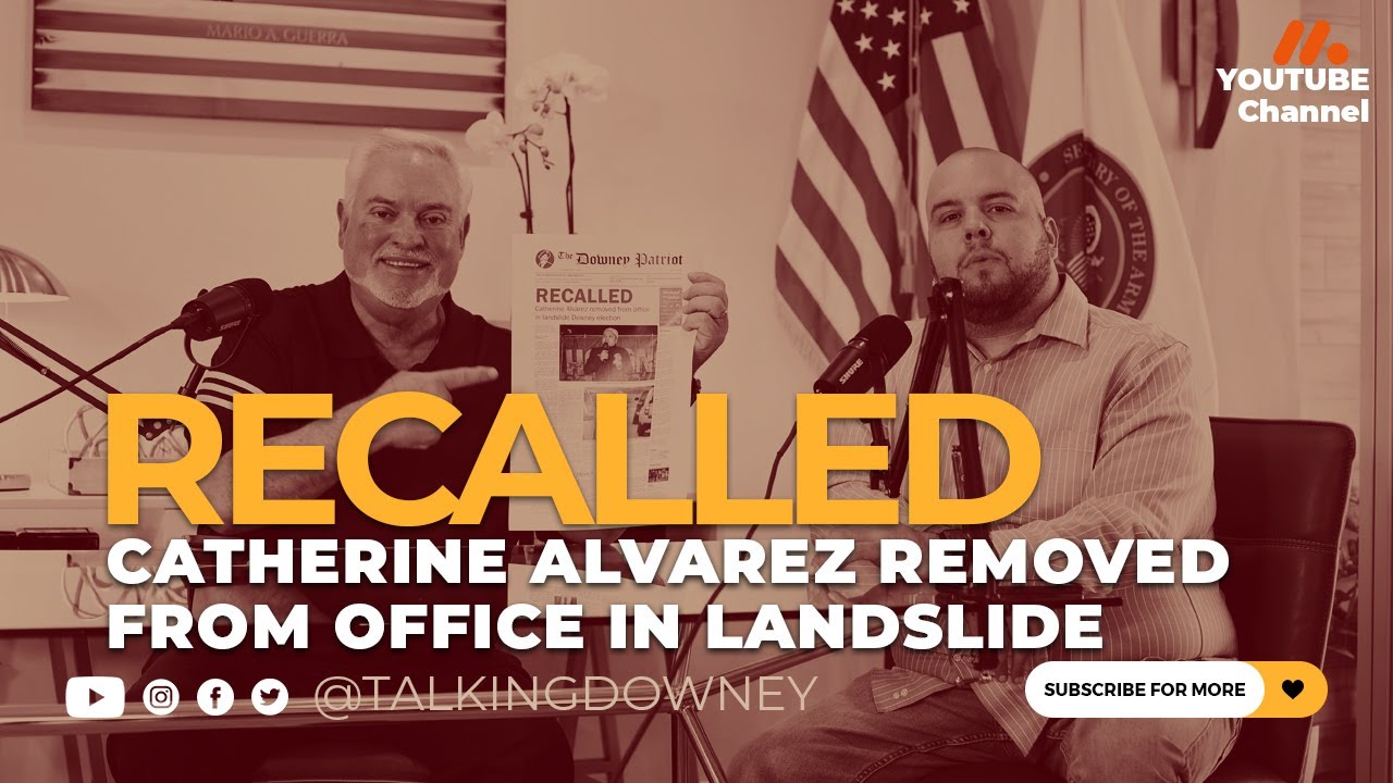 Catherine Alvarez recalled in historic Downey election - YouTube