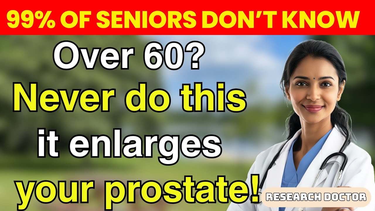 Over 60? This Night Habit Is ENLARGING Your Prostate — Doctor WARNING ...