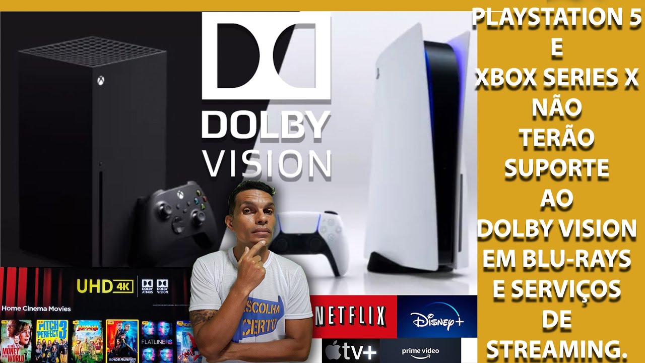 Dolby Vision Fora do PS5 e Xbox Series x? - YouTube