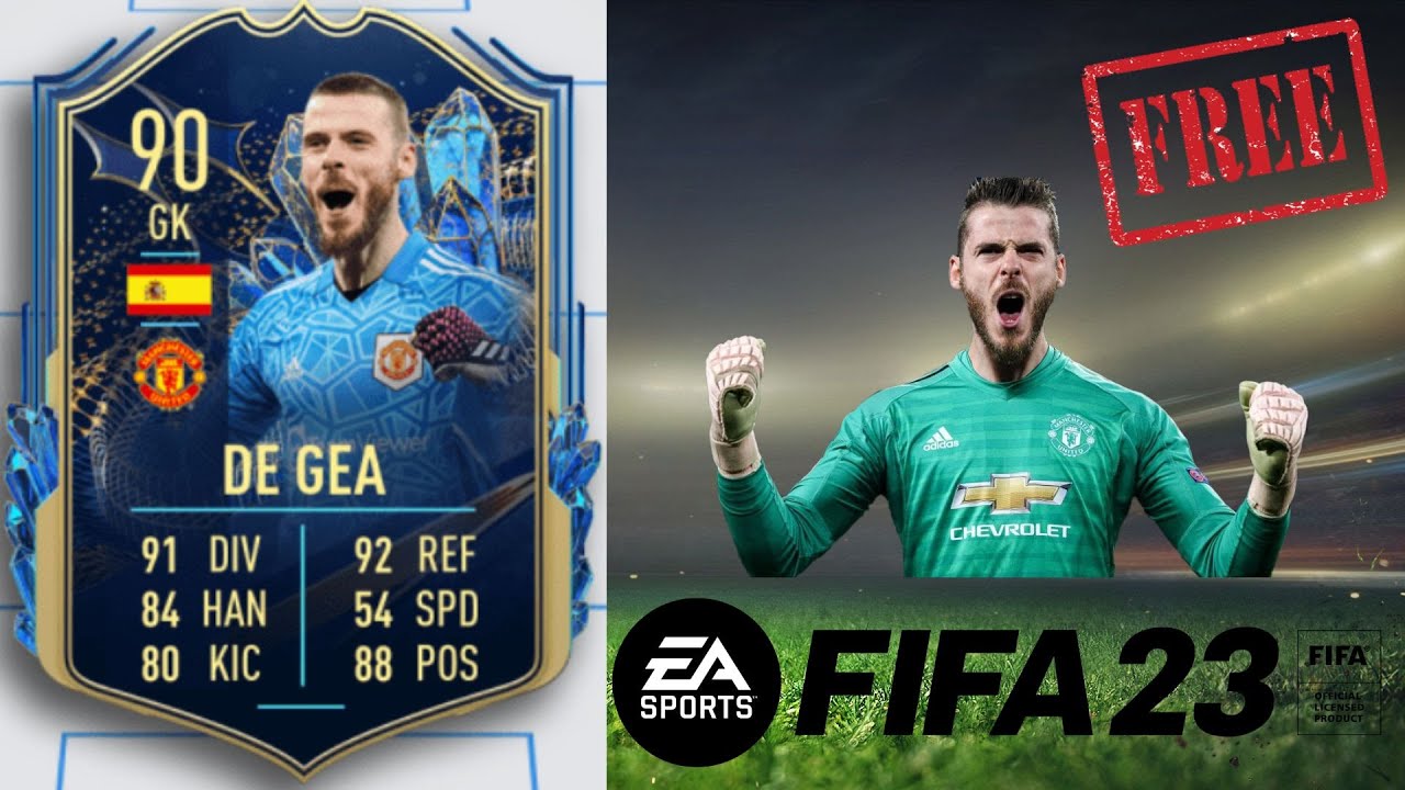 David De Gea FUT Champions TOTS 90 RATED | FUT No Money Spent ...