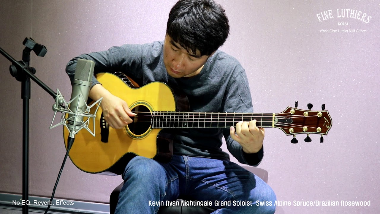 Used Kevin Ryan Nightingale Custom Clip#2 - Played by David Chun - YouTube