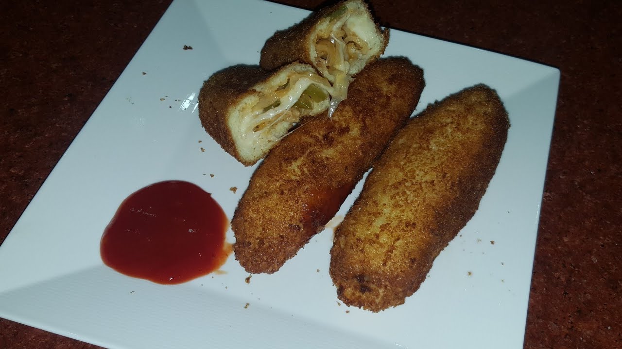 Easy recipe of Cheesy Bread noodle Roll. .#desi mom - YouTube