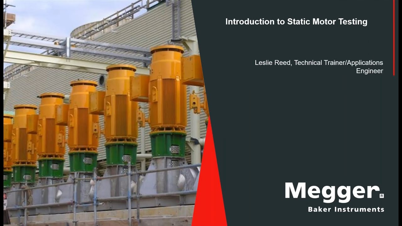 Introduction to static motor testing - YouTube