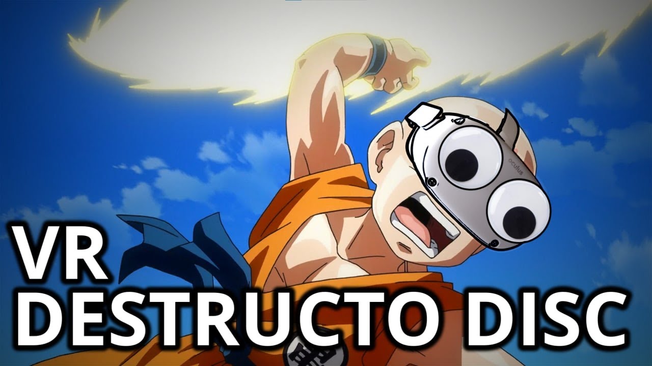 Dragon Ball Z VR - Can I make a DESTRUCO DISC in VR?! - YouTube