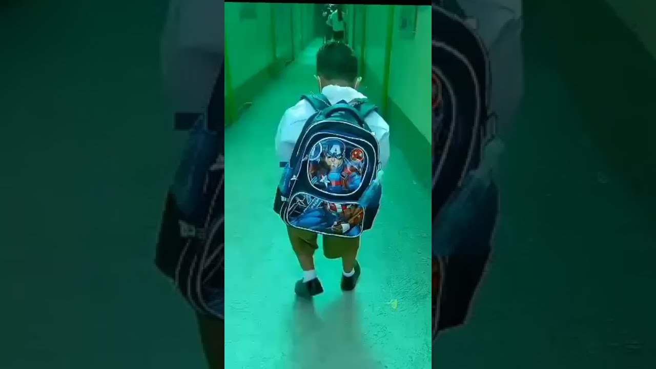 Baby's are excited in the first Day School / Happy Start Go School # ...