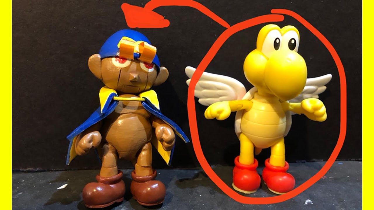 Making Geno using a Koopa Paratroopa toy (CUSTOM!!) World of nintendo ...