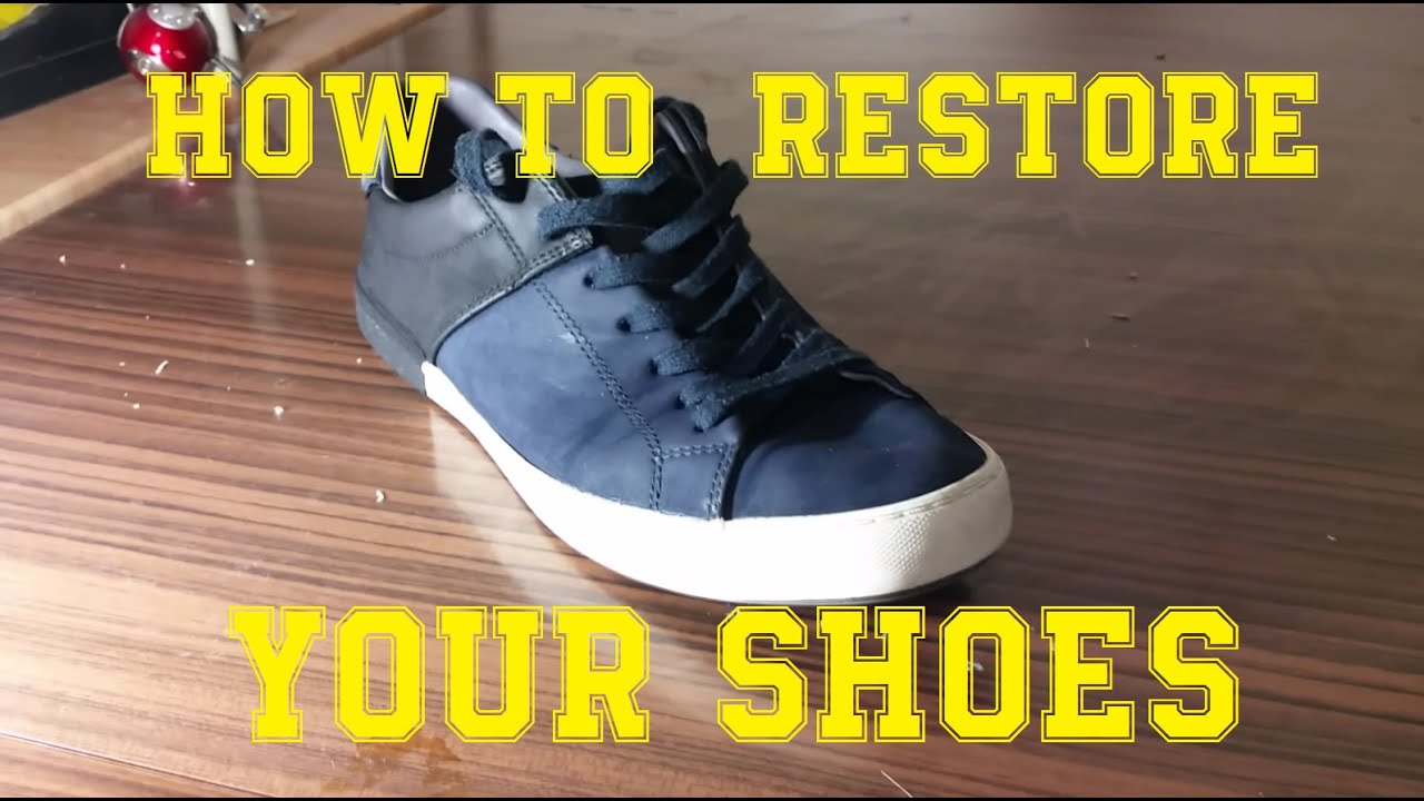 How to restore your shoes / طريقة تنظيف الحذاء - YouTube