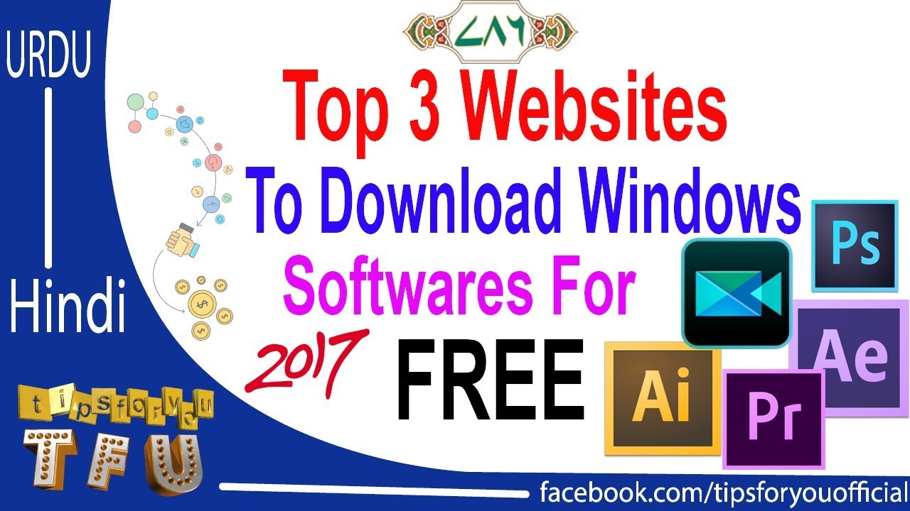 Top Websites To Download Free Softwares For PC Laptop - YouTube