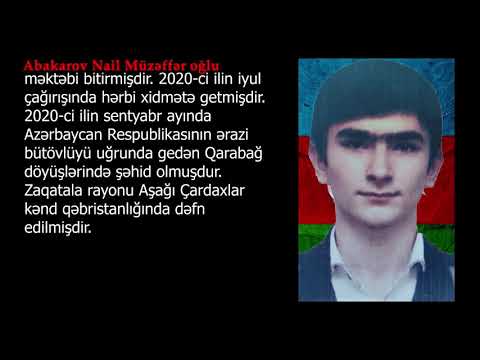 Şəhid Abakarov Nail Müzəffər oğlu #VictoriousAzerbaijaniHeroes