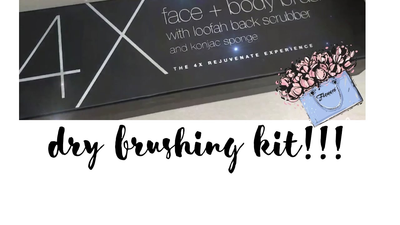 Dry Brushing Kit Unboxing - Sponsored - YouTube