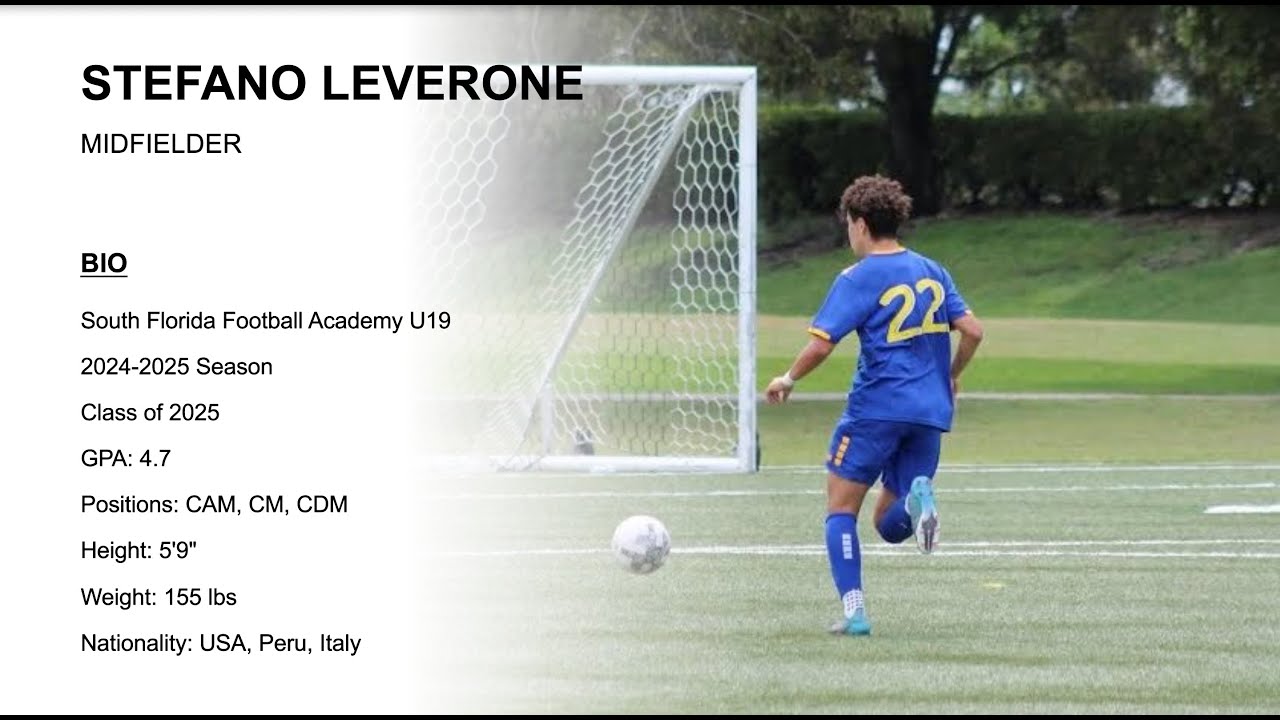 Stefano Leverone 2024-2025 Season Highlights - YouTube