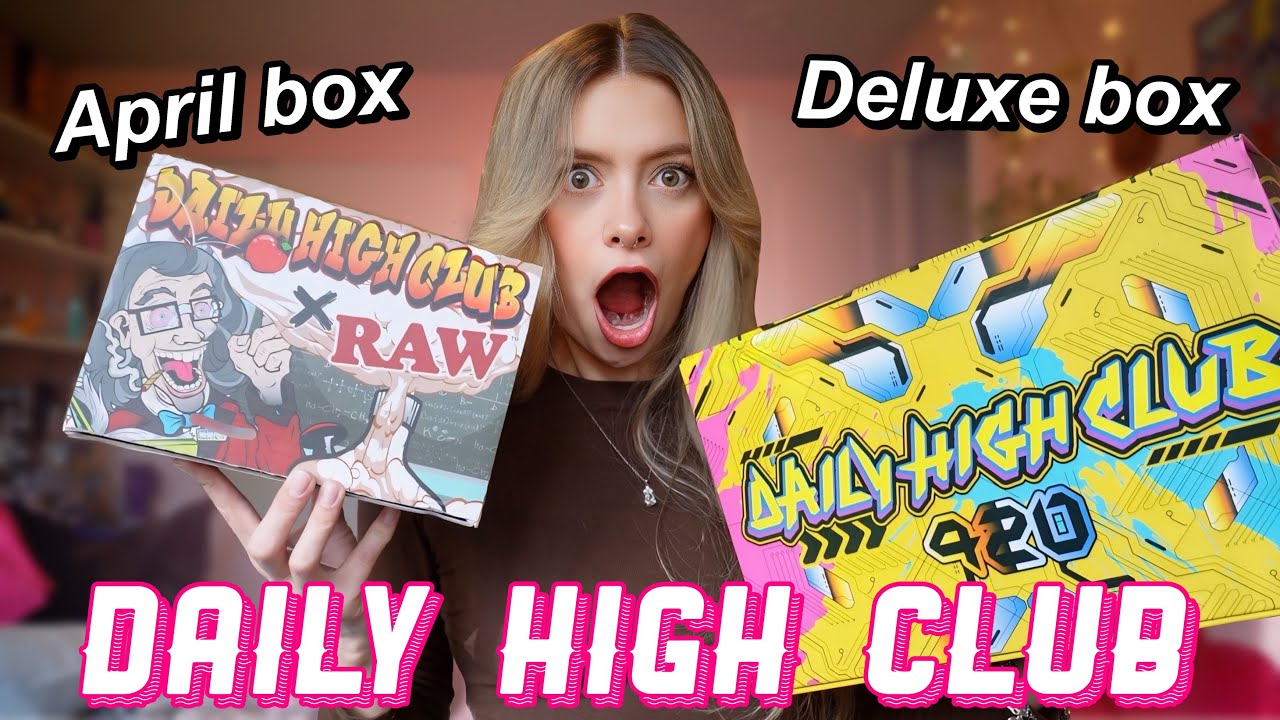 *UNBOXING* ~ DHC APRIL BOX + THE 420 DELUXE BOX - YouTube
