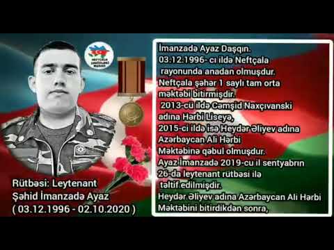 Şəhid İmanzadə Ayaz. Neftçala şəhəri