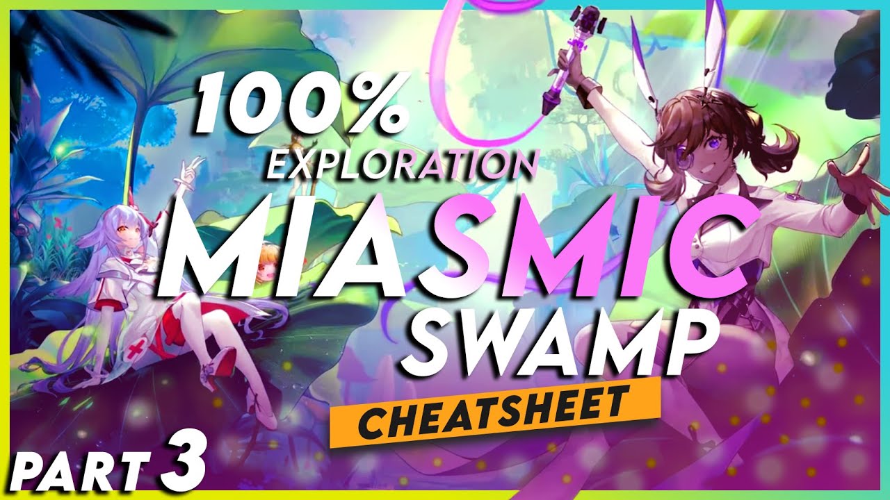 Miasmic Swamp 100% Exploration Part 3: Main Area | Tower of Fantasy ...