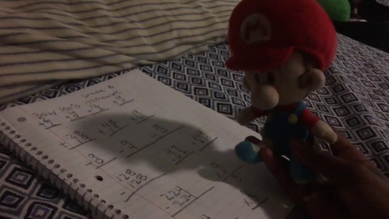 MPK: Baby Mario's Homework! - YouTube