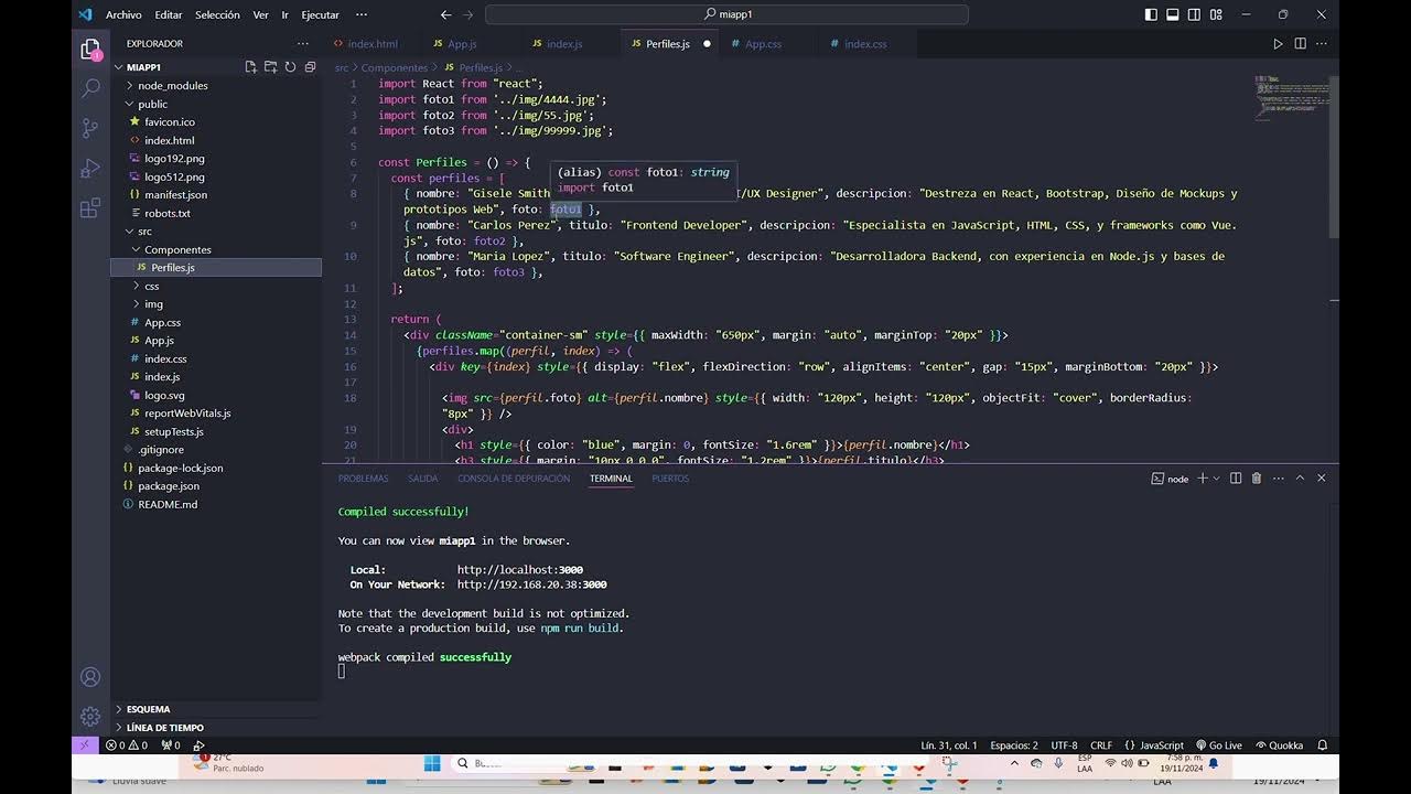 Proyecto React - YouTube