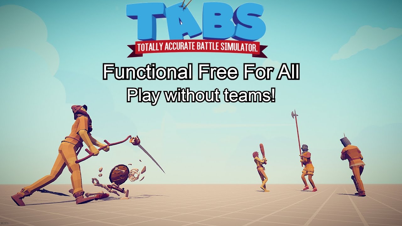 TABS - Free For All battles in Totally Accurate Battle Simulator? FFA ...