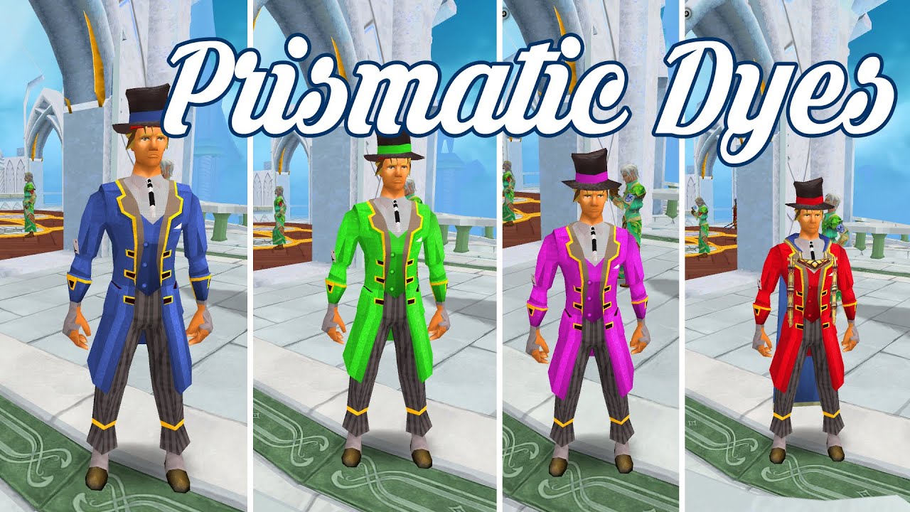 Runescape - Prismatic Dyes - YouTube