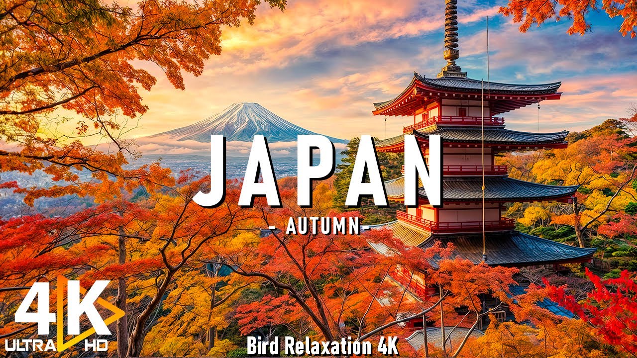 Japan Autumn 4K• Discover the Stunning Colors & Serene Landscapes of ...