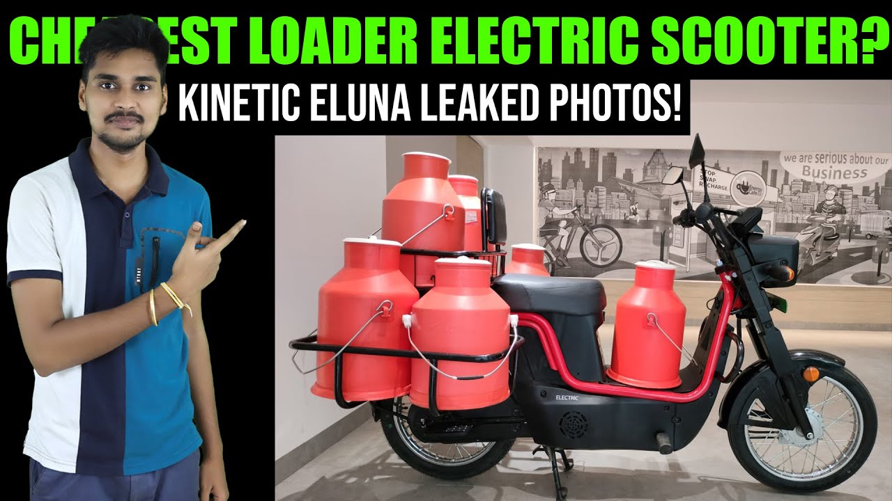 Kinetic eLuna Electric Scooter Price,Specs,Range - EV Bro - YouTube