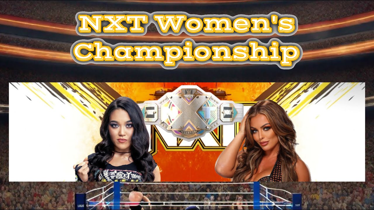 WWE NXT Main Event Best 2 out of 3 Falls Roxanne Perez vs Mandy Rose ...