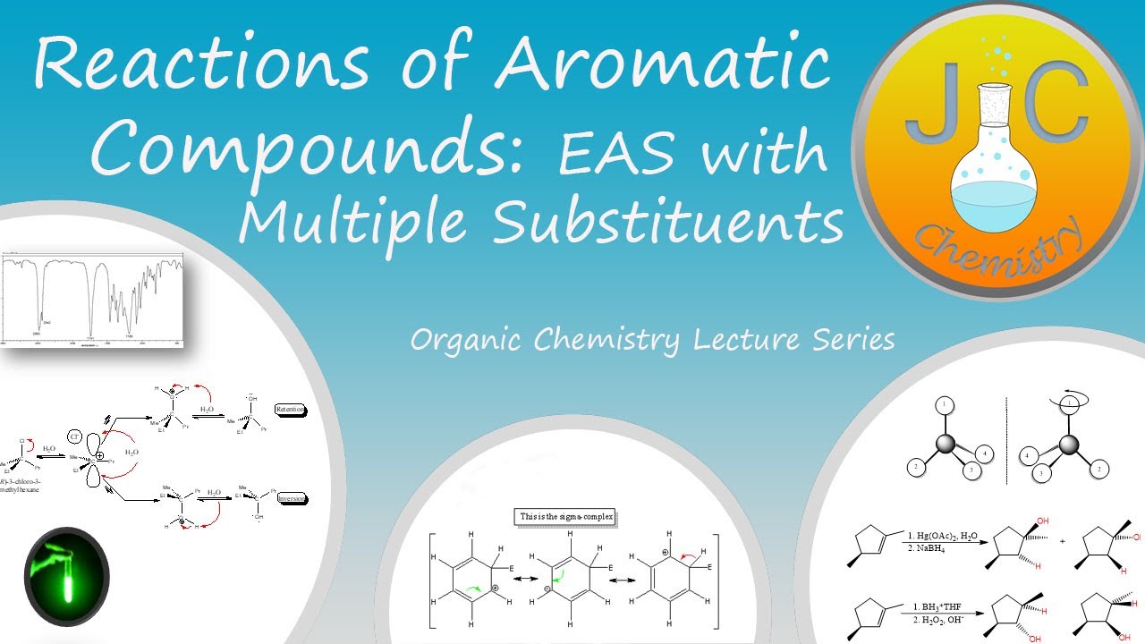 Chapter 17: Part 7, EAS Reactions with Multiple Substituents - YouTube