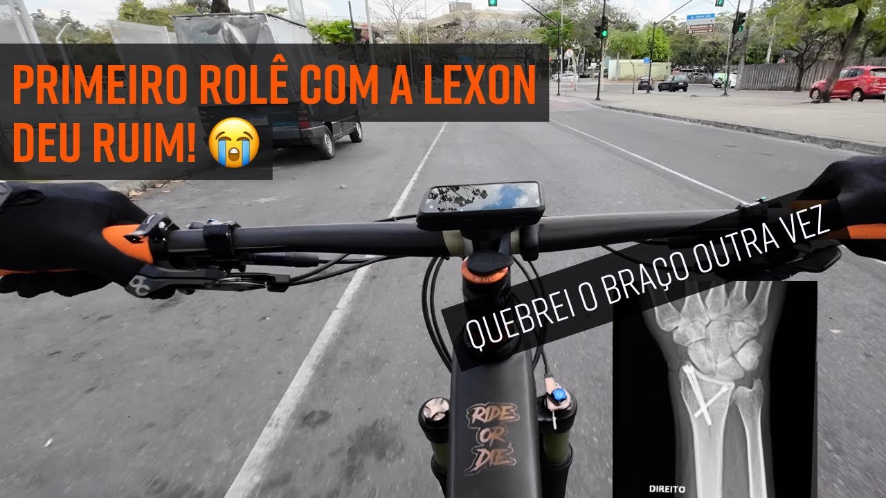 Primeiro Rolê com a Lexon Riot 2023 termina em Desastre! Quebrei o ...