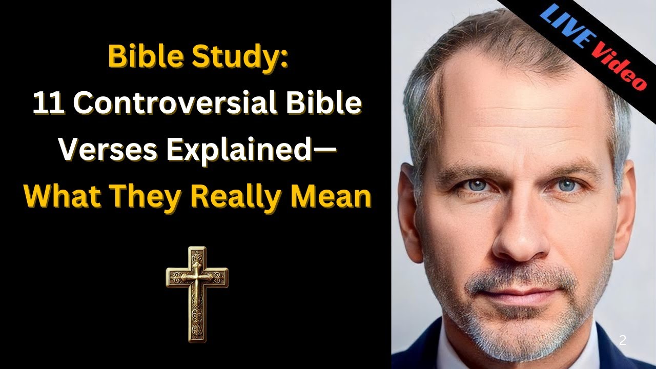 11 Controversial Bible Verses Explained—What They Really Mean - YouTube
