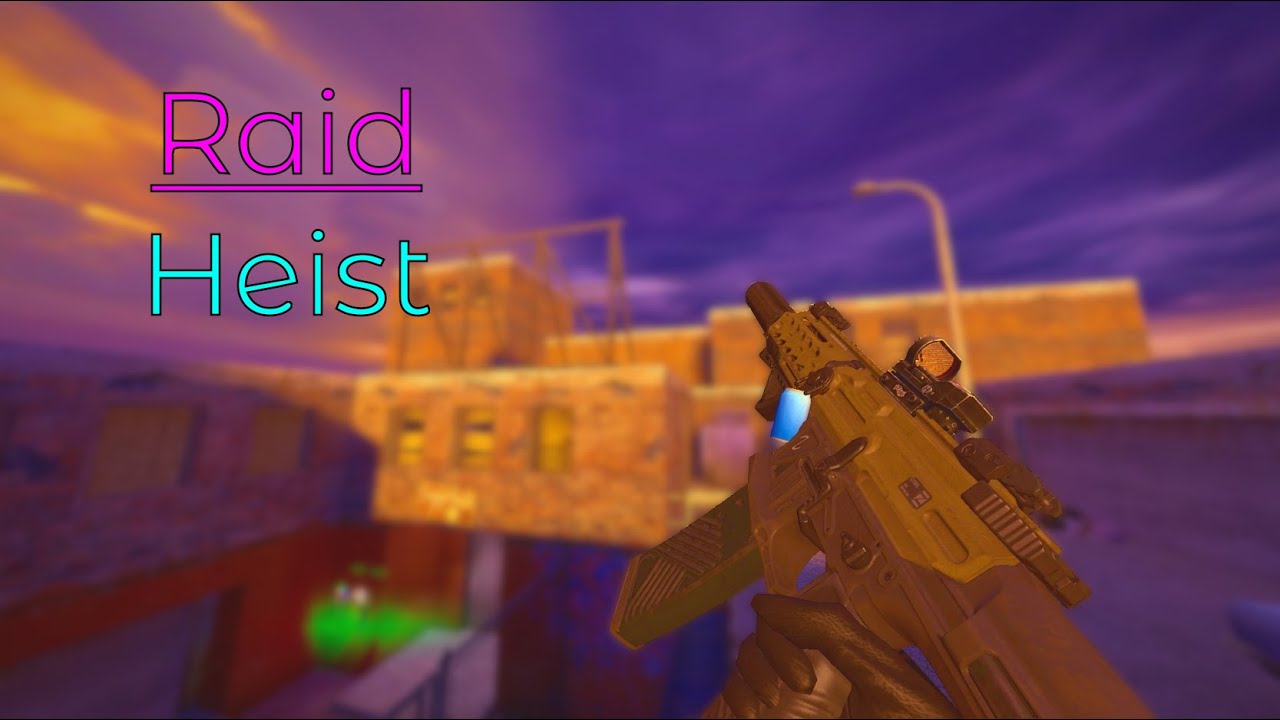 [Garry's Mod] Raid - Heist with custom weapons - YouTube