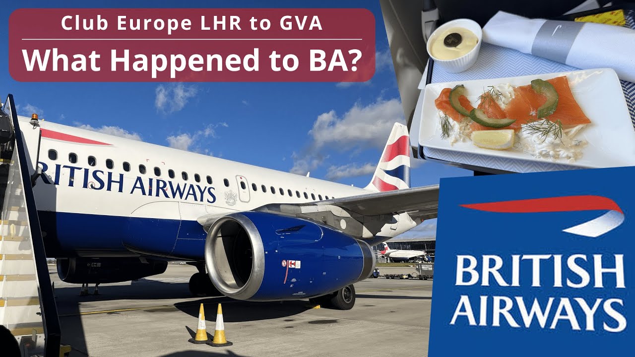 FIX this BRITISH AIRWAYS!!! Trip Report | Club Europe LHR to GVA ...
