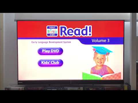 Closing to Your Baby Can Read Volume 3 2009 DVD