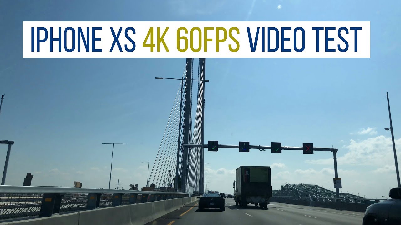 IPHONE XS VIDEO QUALITY TEST in 4K 60FPS (RAW FOOTAGE) - YouTube